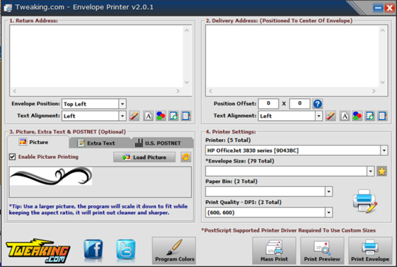 7 Best Envelope Printing Software (Free + Paid) - Pttrns