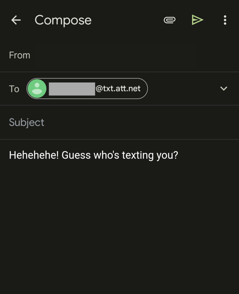 How To Text Someone Anonymously on an Android - Pttrns