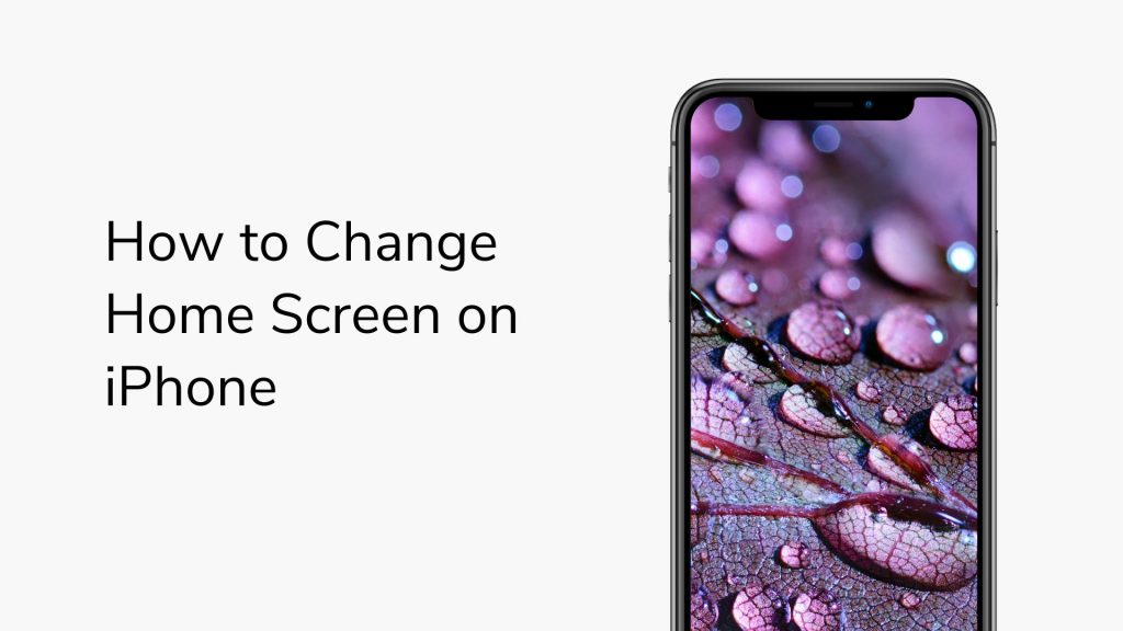 How to Change Home Screen on iPhone - Pttrns