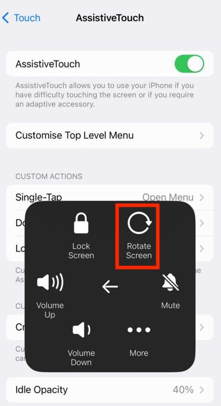 How to Rotate Screen on iPhone: 2 Simple Methods - Pttrns