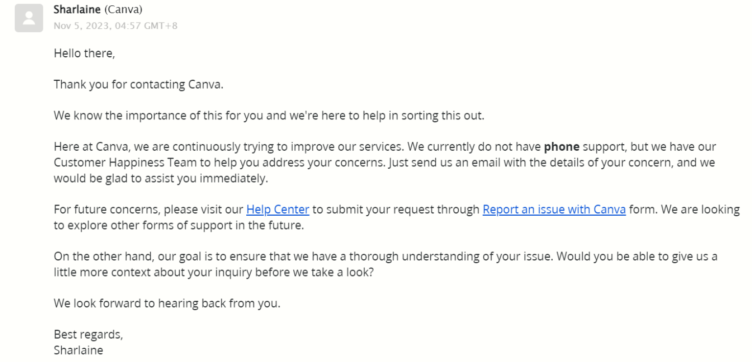 How To Contact Canva Customer Support - Pttrns