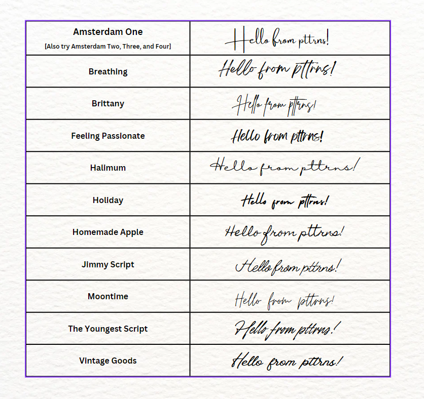 Cursive Fonts In Outlook Infoupdate Cursive Fonts In Outlook Infoupdate