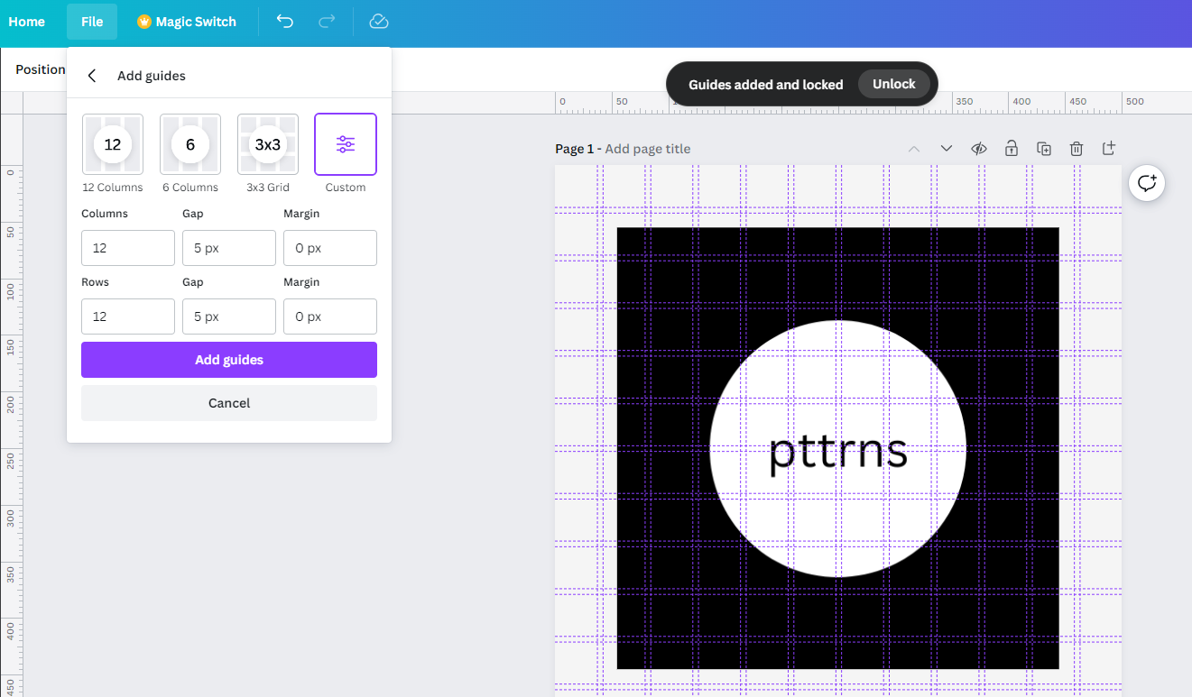 How to Add Grid Lines in Canva - Pttrns How to Add Grid Lines in Canva - Pttrns