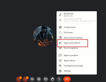 How to Blur Background in Google Meet - Pttrns