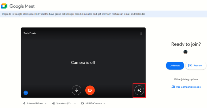 How to Blur Background in Google Meet - Pttrns