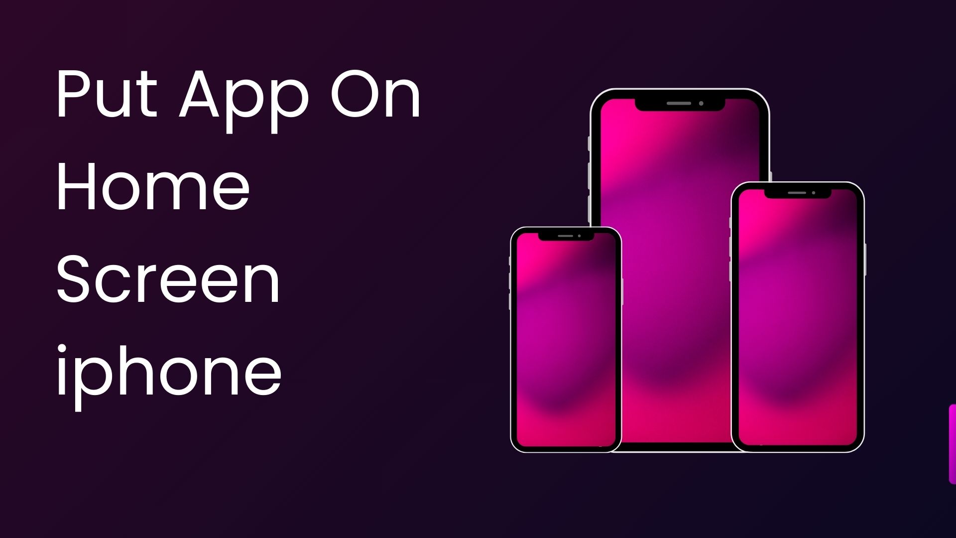 How to Put an App on iPhone Home Screen - Pttrns