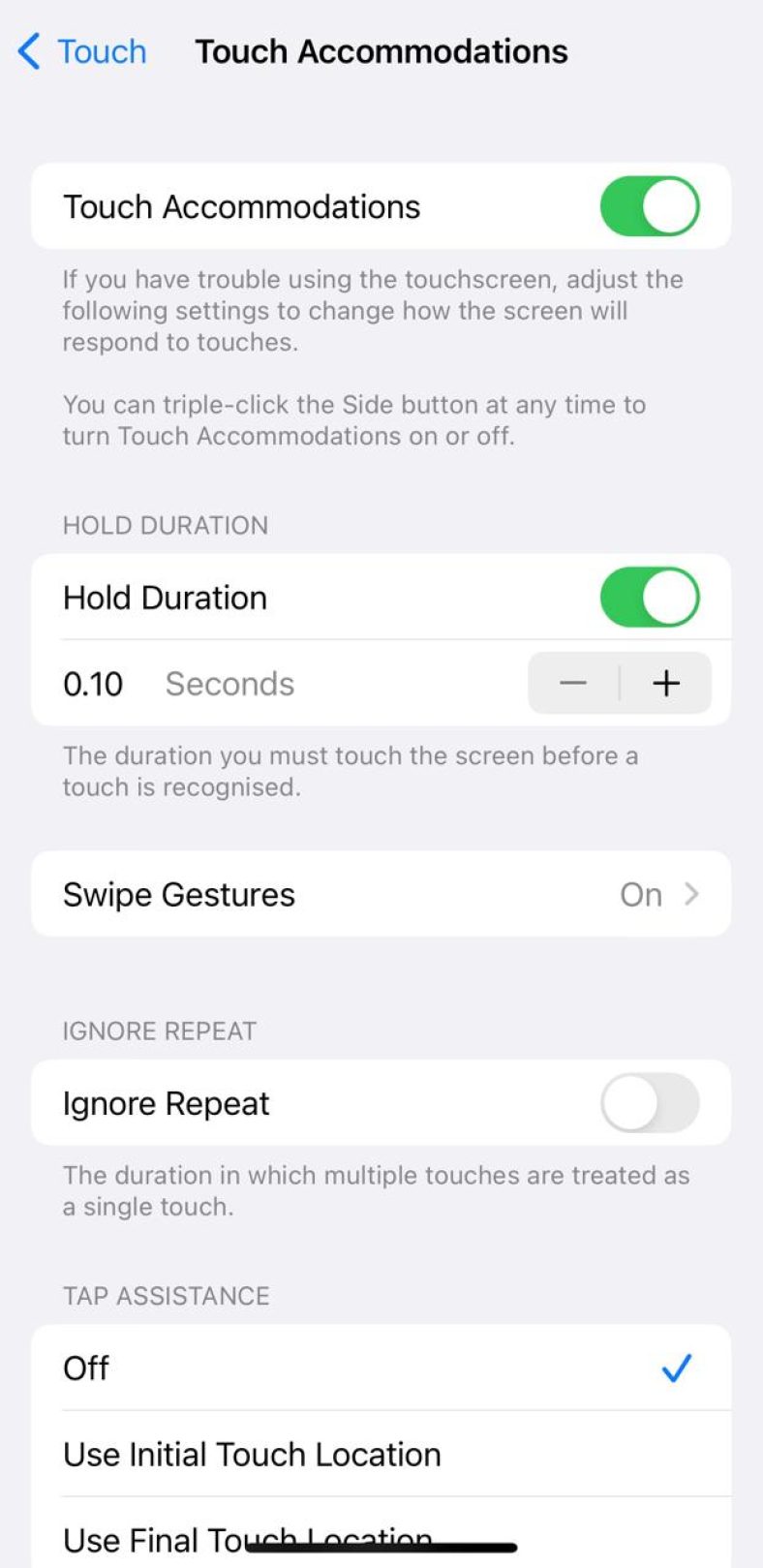 How To Disable Touch Screen on iPhone - Pttrns
