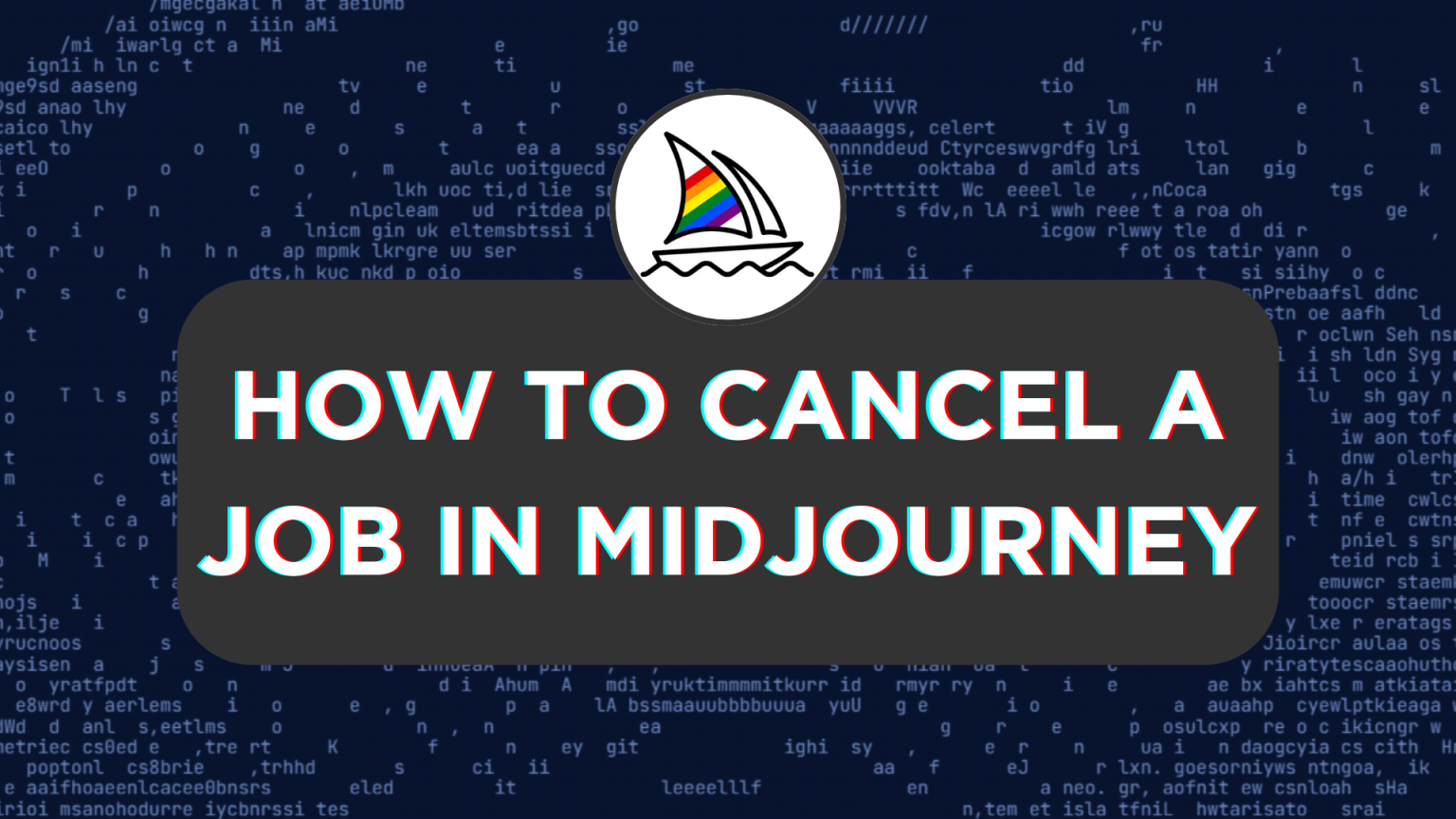 Midjourney Cancel Job - Pttrns