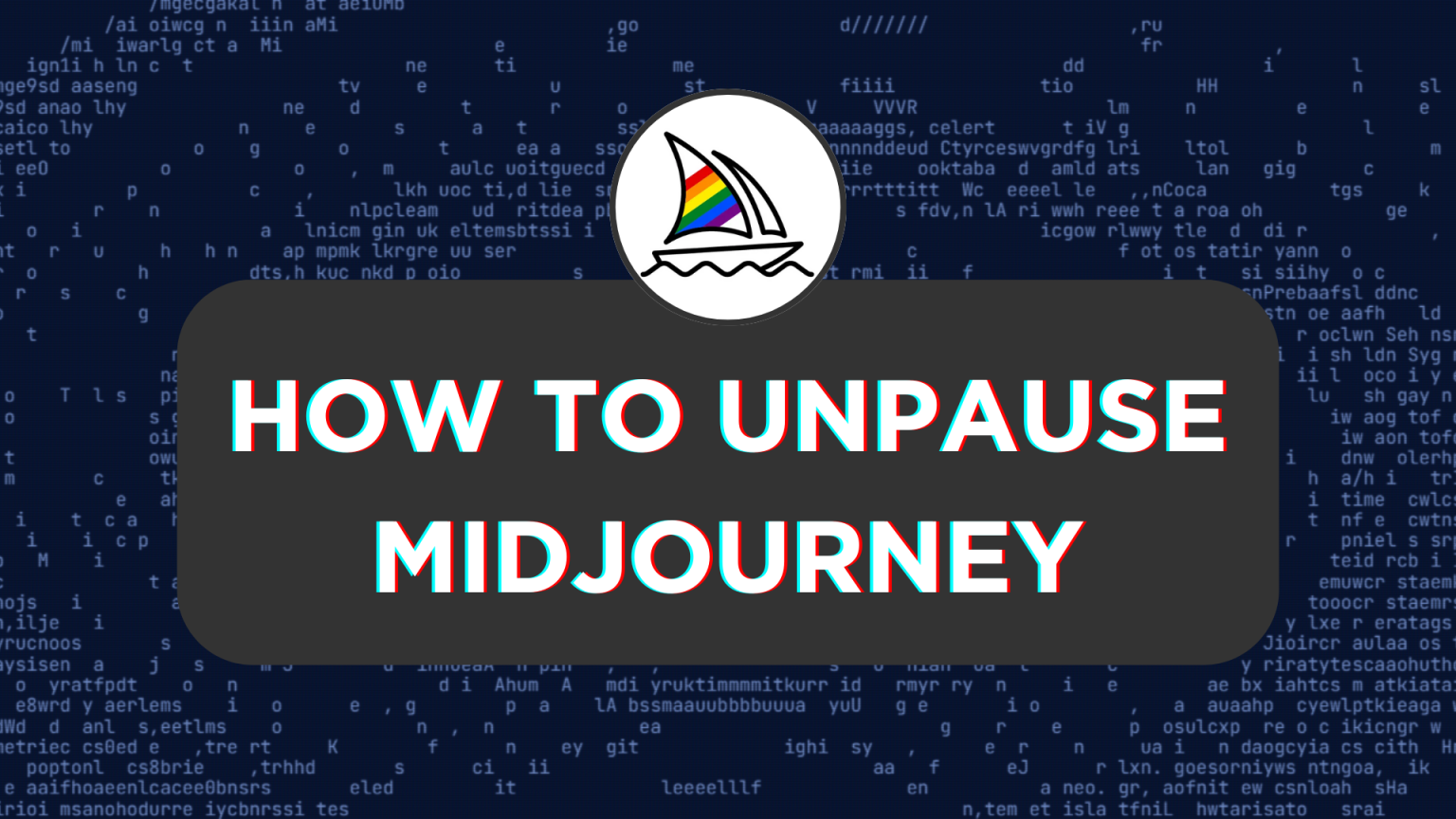 How to Unpause Midjourney - Pttrns