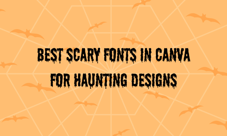 20 Best Scary Fonts in Canva for Haunting Designs - Pttrns
