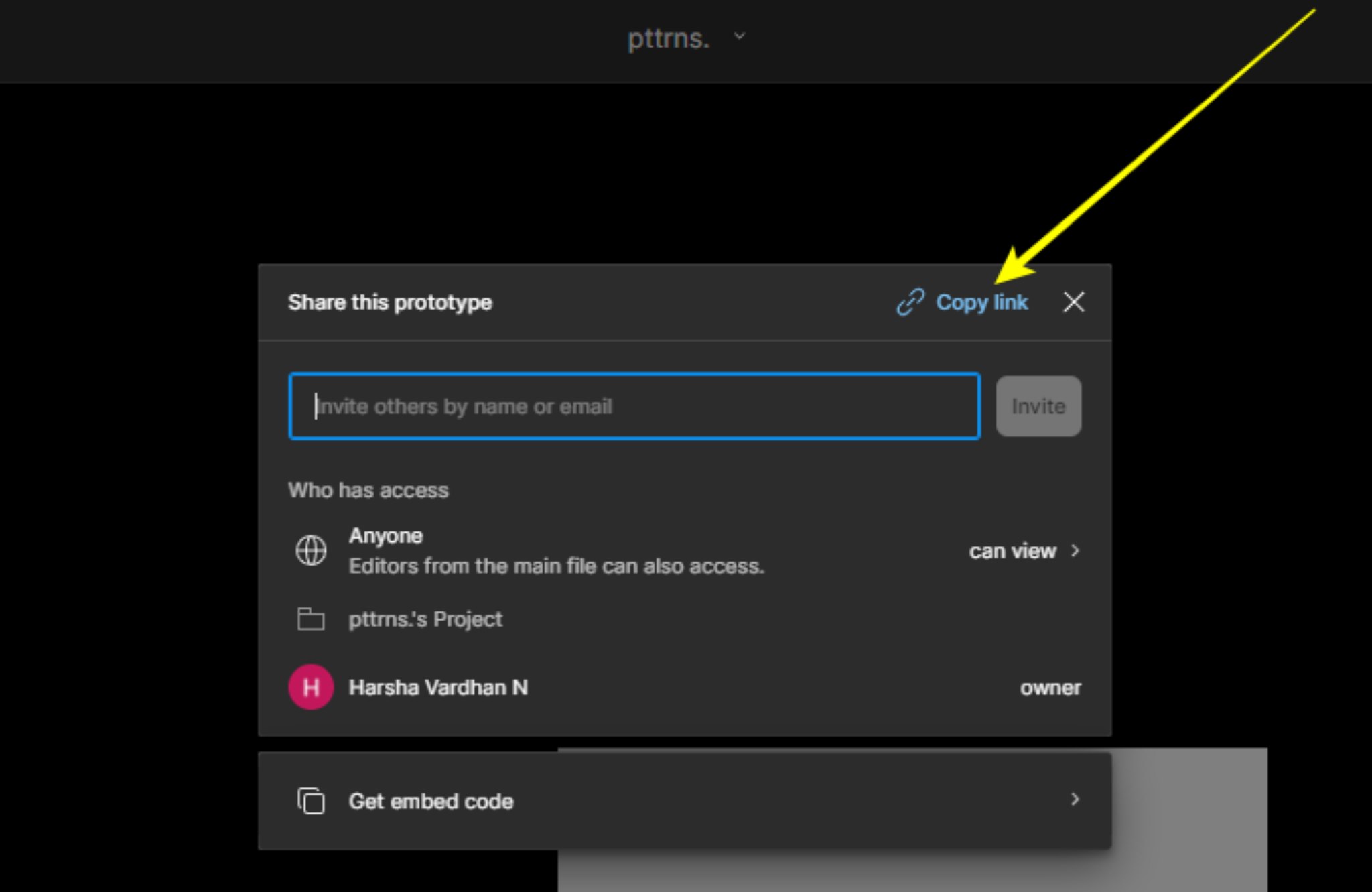 How To Share Figma Prototype - Pttrns