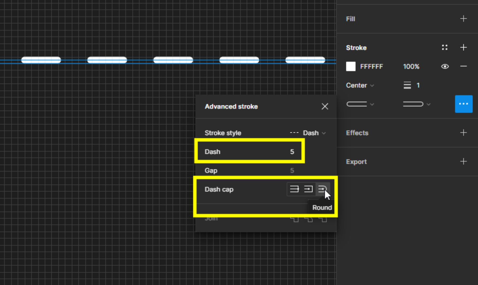 How To Make Dotted Line in Figma - Pttrns