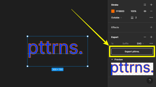 How To Export SVG From Figma - Pttrns