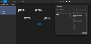 How To Change All Fonts in Figma - Pttrns