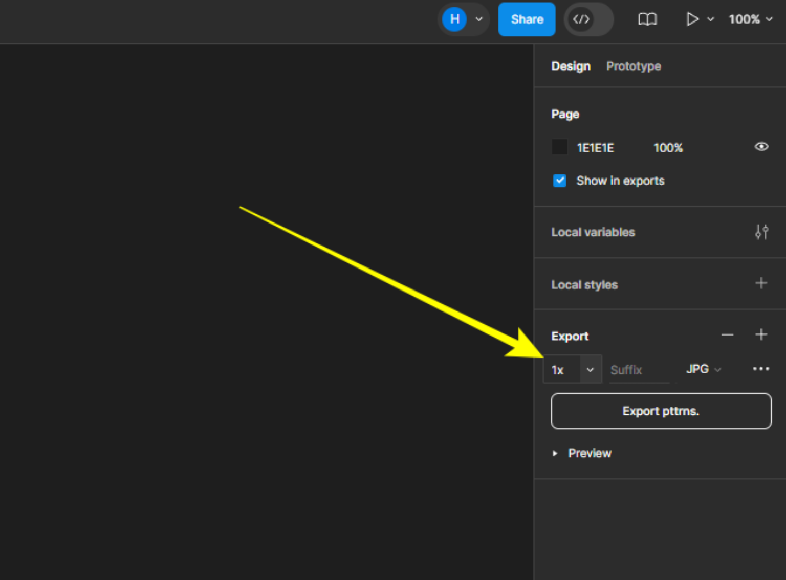 How To Save Figma File As JPEG - Pttrns