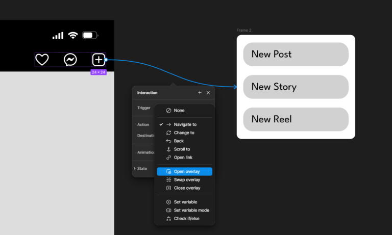 How To Make an Overlay in Figma - Pttrns