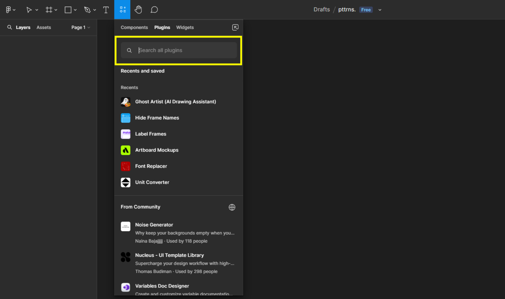 How To Add Noise in Figma - Pttrns