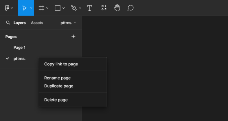 How To Create a Page in Figma - Pttrns