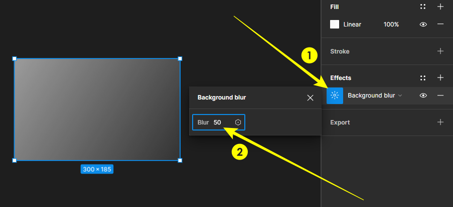 How To Make Glass Effect in Figma - Pttrns