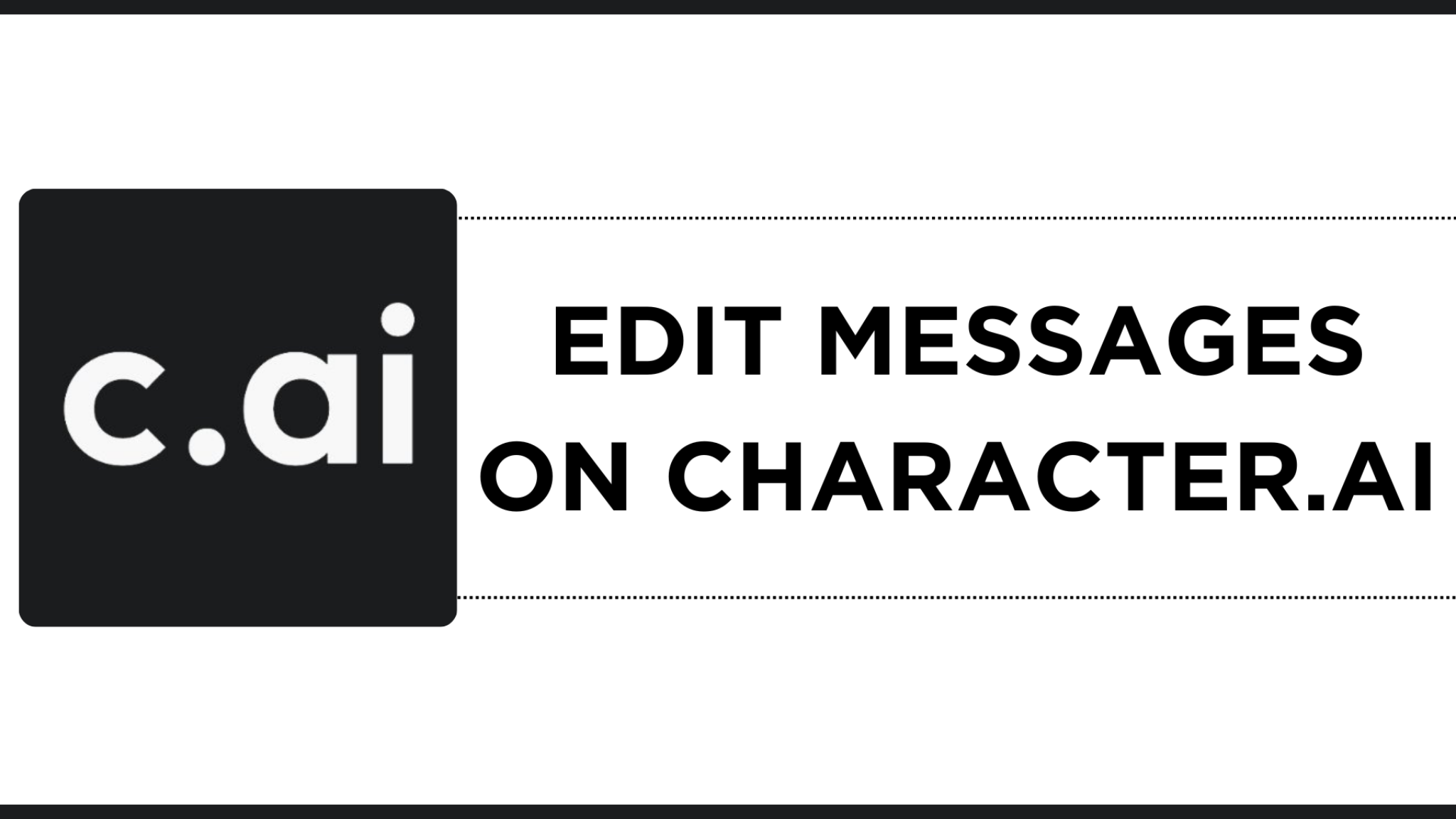How To Edit Messages on Character.AI - Pttrns